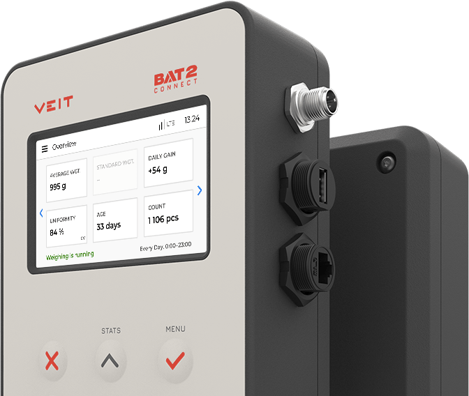 BAT2 Connect | Accurate 24/7 bird weight data to your poultry
