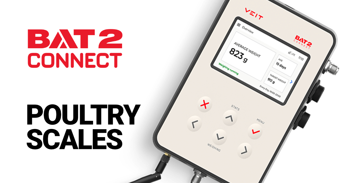 BAT2 Connect | Accurate 24/7 bird weight data to your poultry